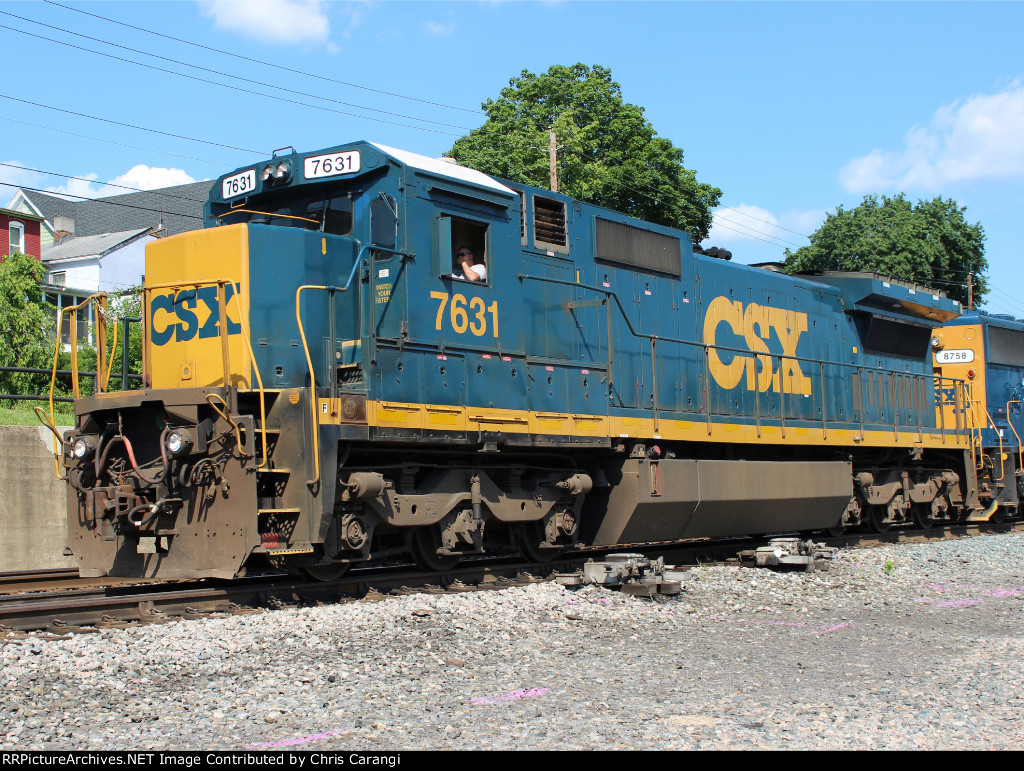 CSXT 7631 on X769-11